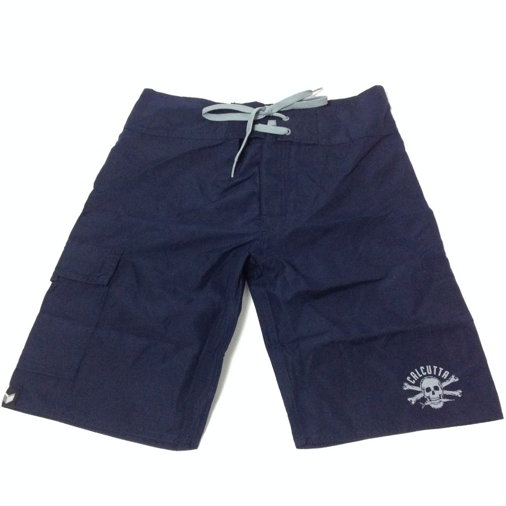 Calcutta Men's Cargo Shorts Mid Rise Navy Size 30 - Gem